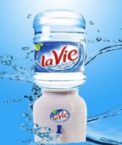 Bình sứ LaVie, đại lý nước LaVie tặng theo đơn hàng khi gọi chỉ 5 bình